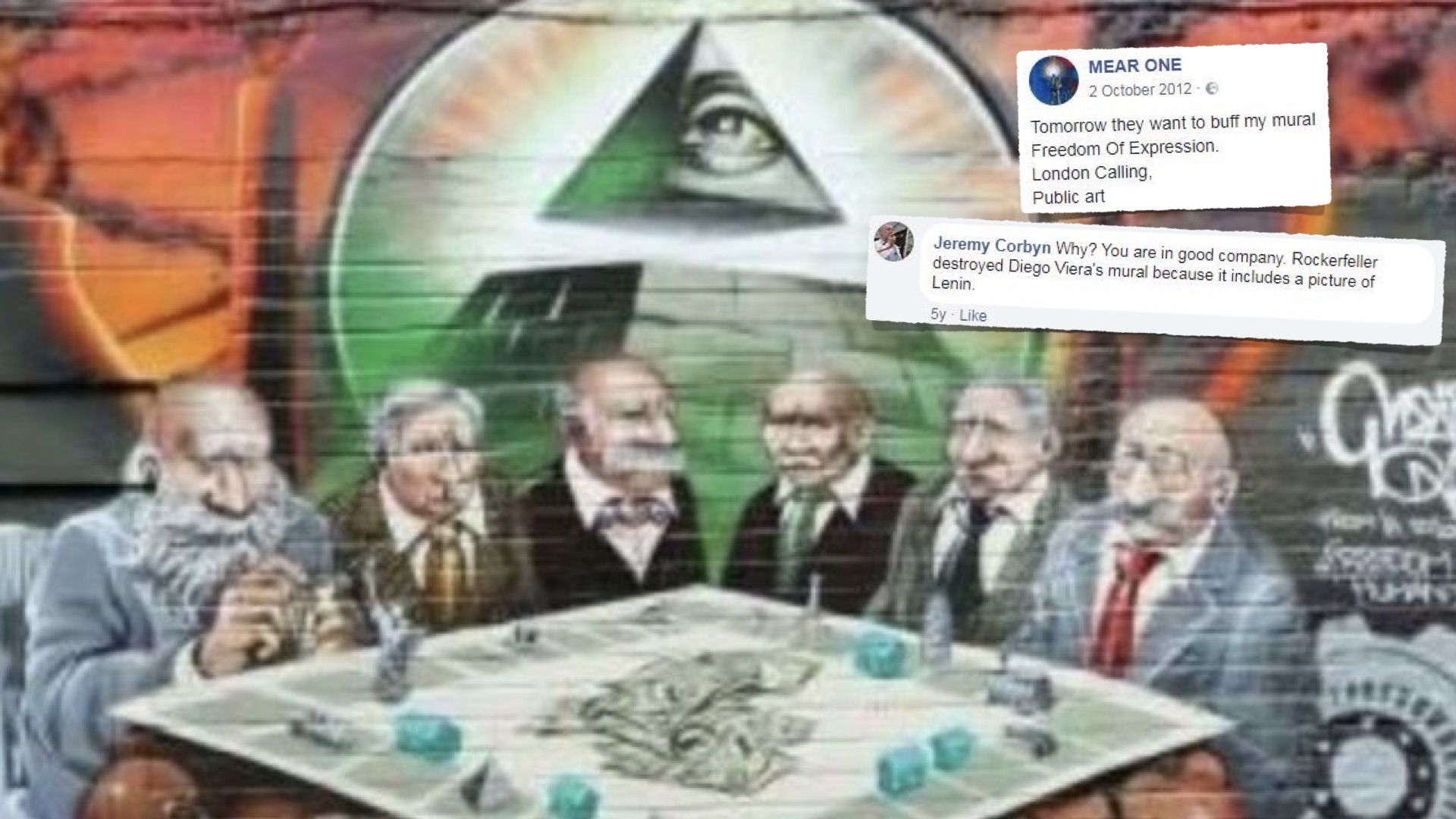 Labour Party antisemitism training uses mural defended by Jeremy Corbyn ...