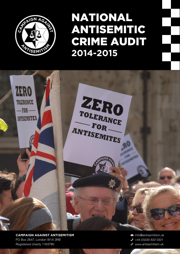 First Edition of the National Antisemitic Crime Audit - Campaign ...