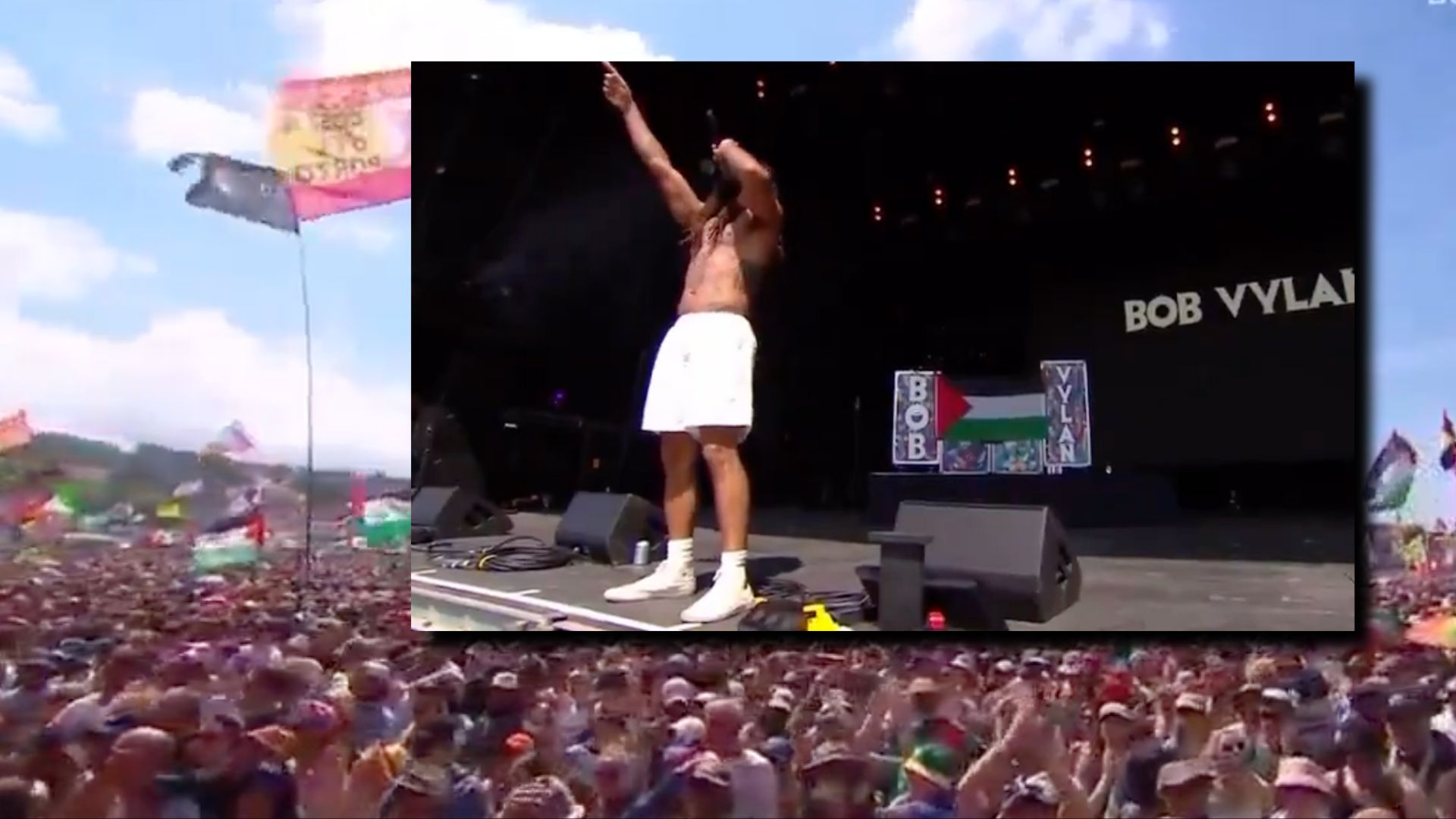 Rap duo leads “Death to the IDF” chant at Glastonbury Festival ...